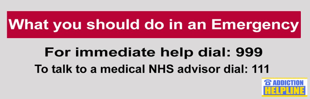 What to do in an emergency - Addiction Helpline - Drug and Alcohol ...